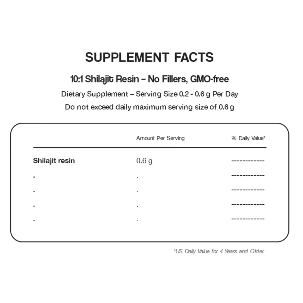 Shilajit Resin | Human Pro
